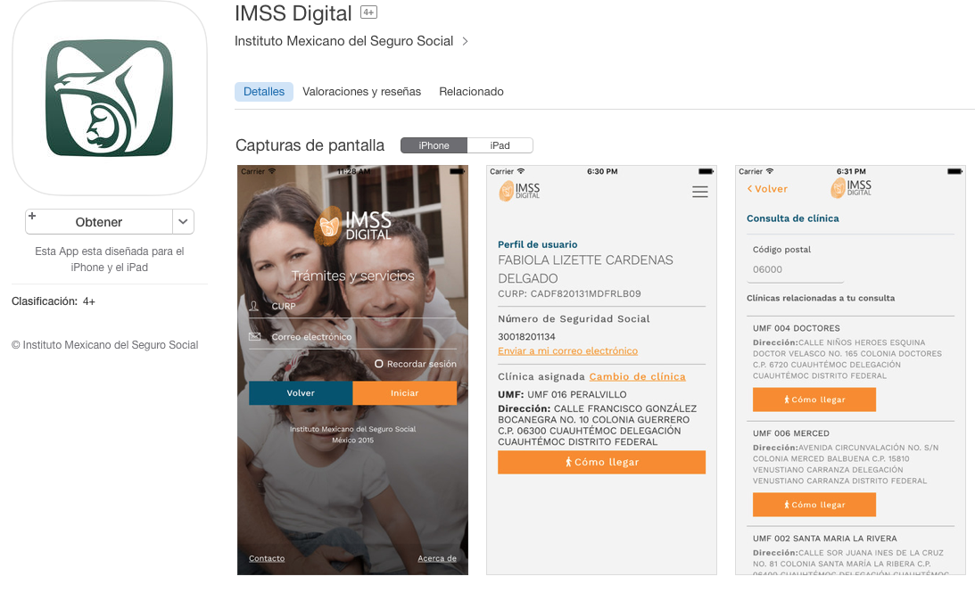 App IMSS Digital para derechohabientes | vozenvoz
